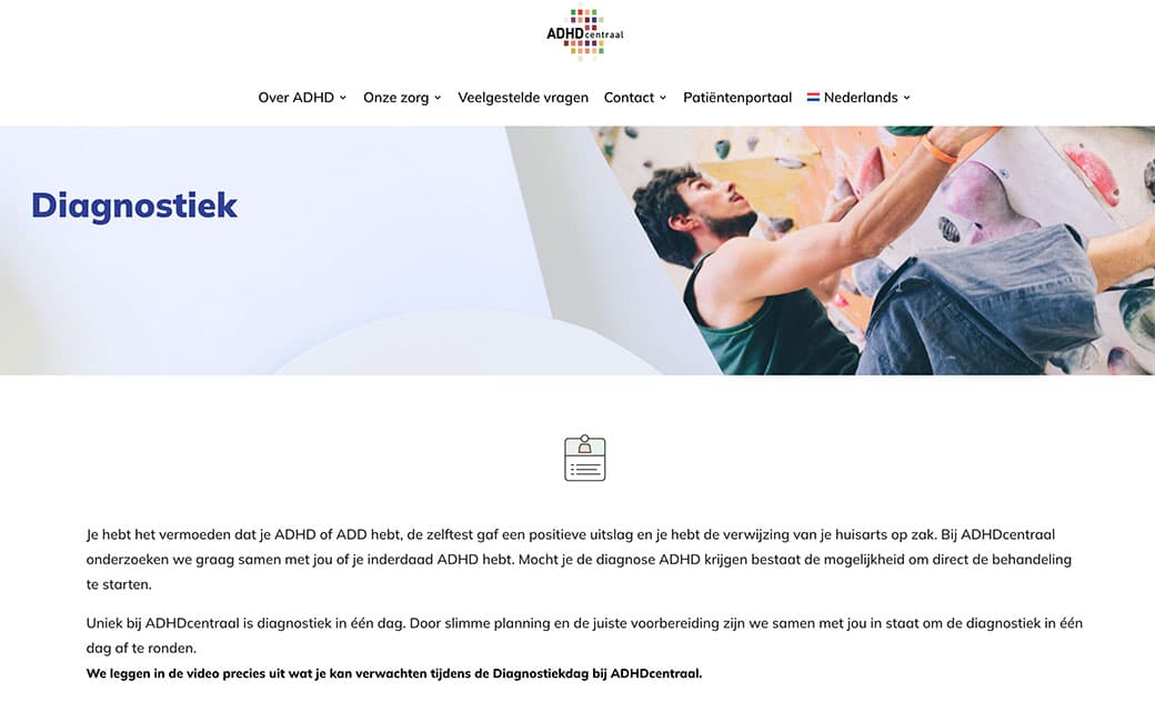 Diagnostics - ADHDcentraal